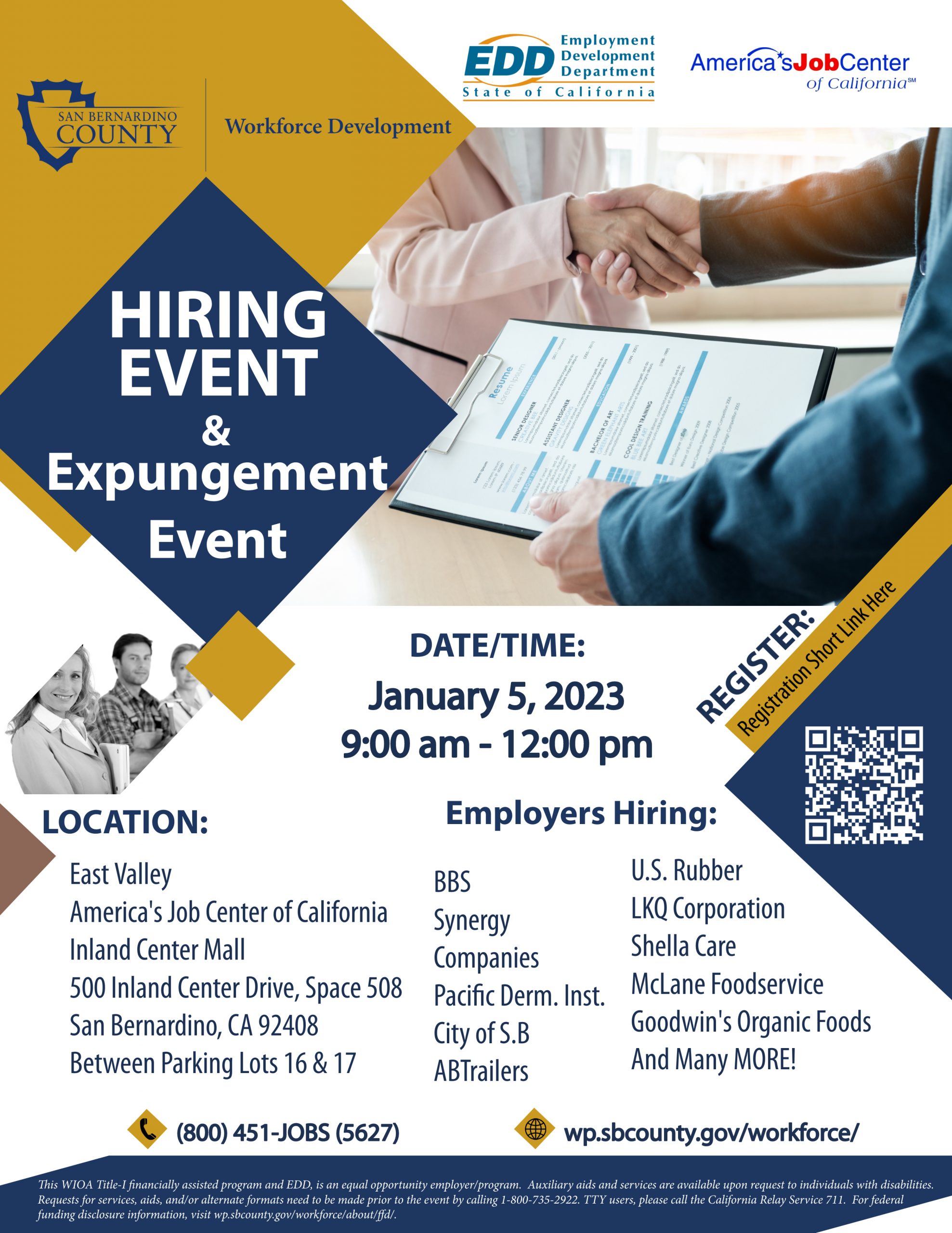 STARTING 2023 WITH A HIRING AND EXPUNGEMENT EVENT – Public Defender